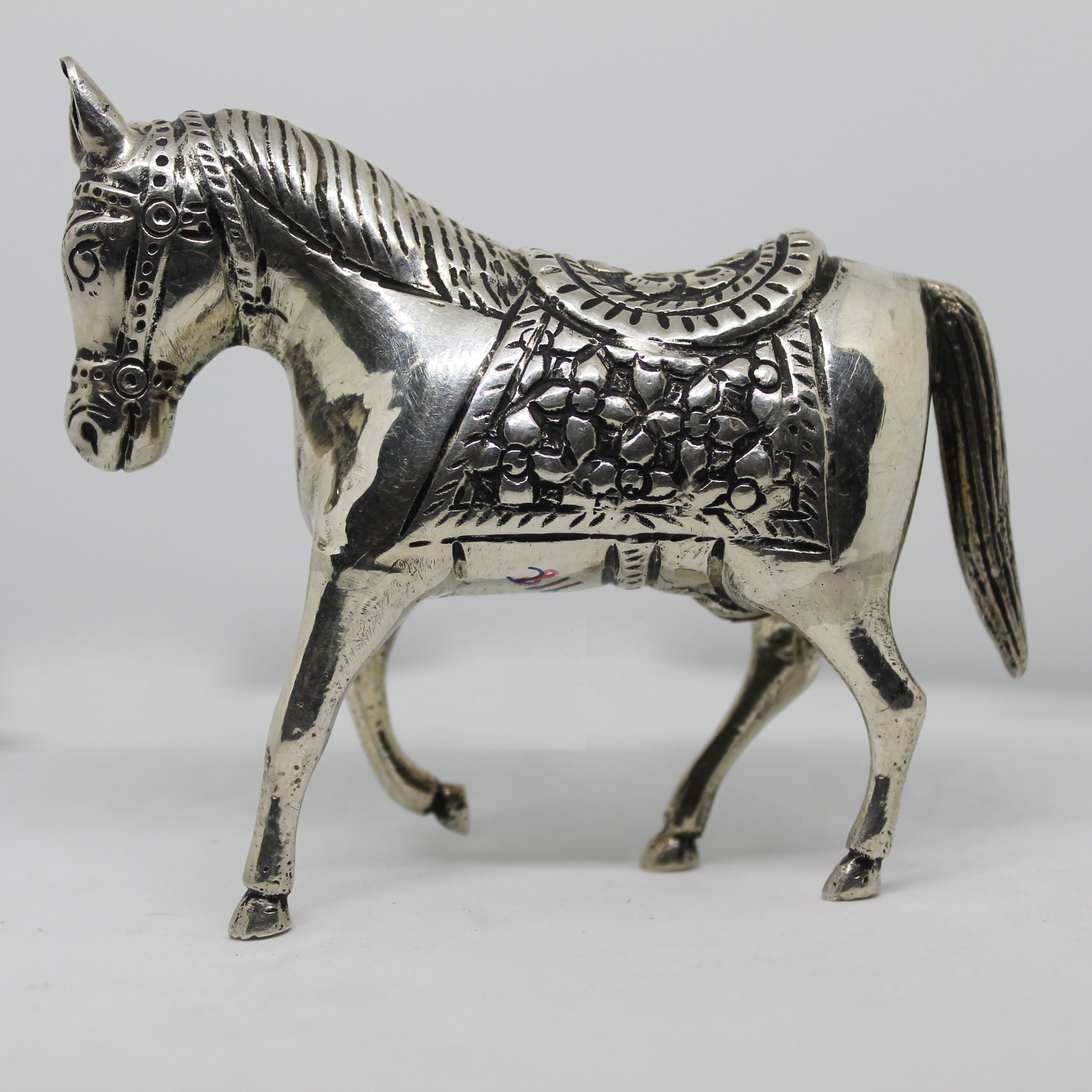 Pure Silver Horse Statue,free Engraving,personalized,hand Carved,horse ...