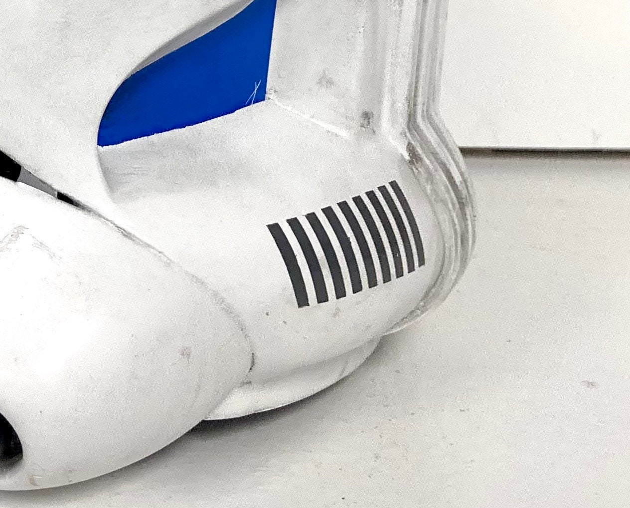 Star Wars Clone Trooper Helmet Vinyl Vent Tube Stripe Decal Stickers ...