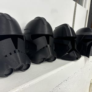 DIY Clone Trooper Helmets - Phase 2, Phase 2 Animated, ARF, Phase 1 ...