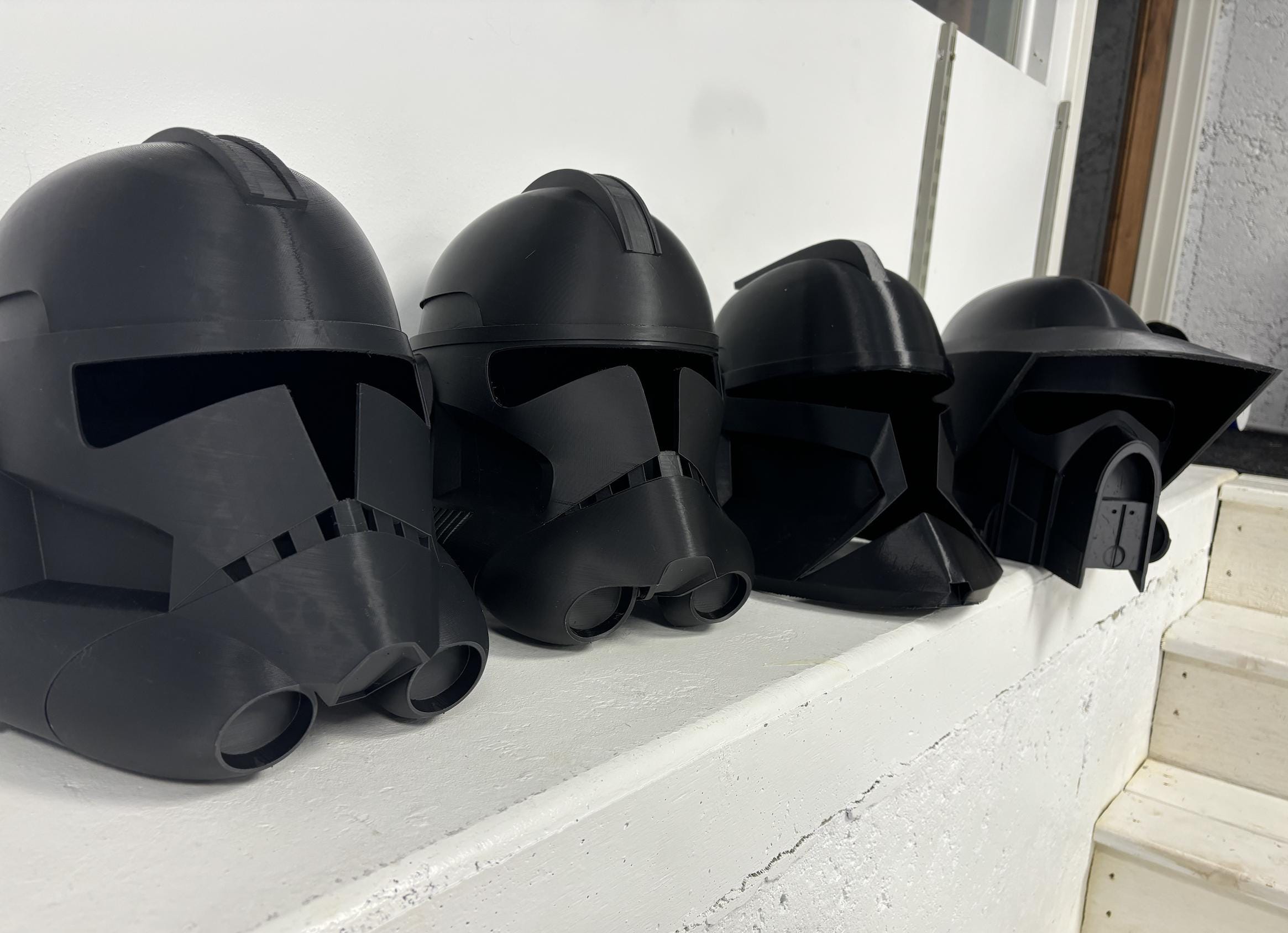 DIY Clone Trooper Helmets - Phase 2, Phase 2 Animated, ARF, Phase 1 ...