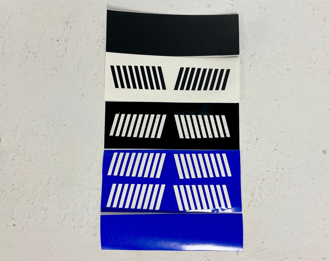 Star Wars Clone Trooper Helmet Vent Tube Stripe Decal Stickers ...