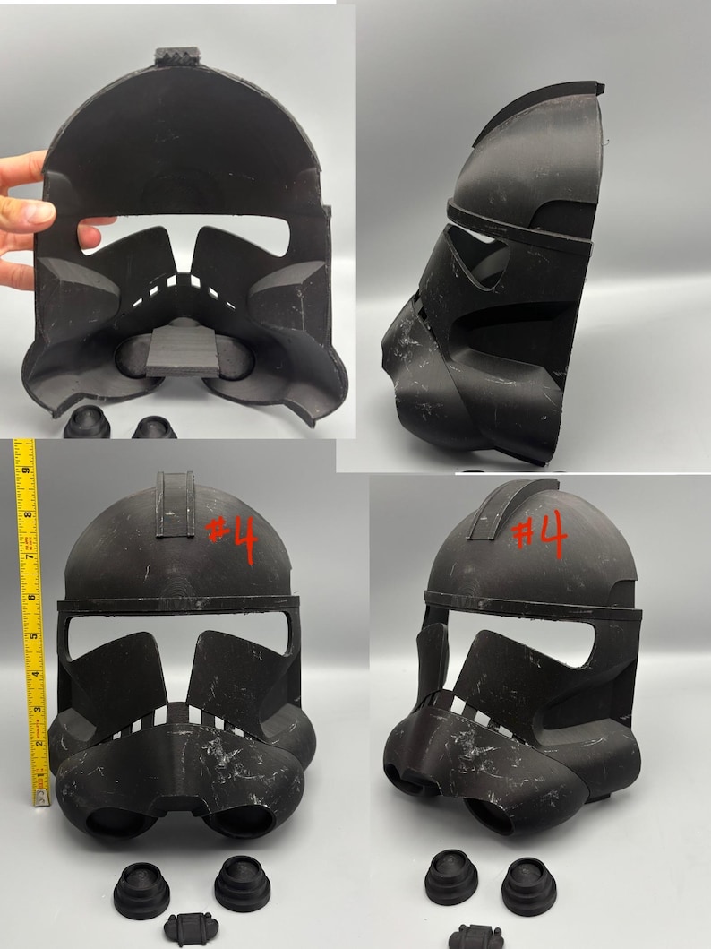 B Grade DIY Helmet - 3D Printed/resin Unique Star Wars Helmets - the ...