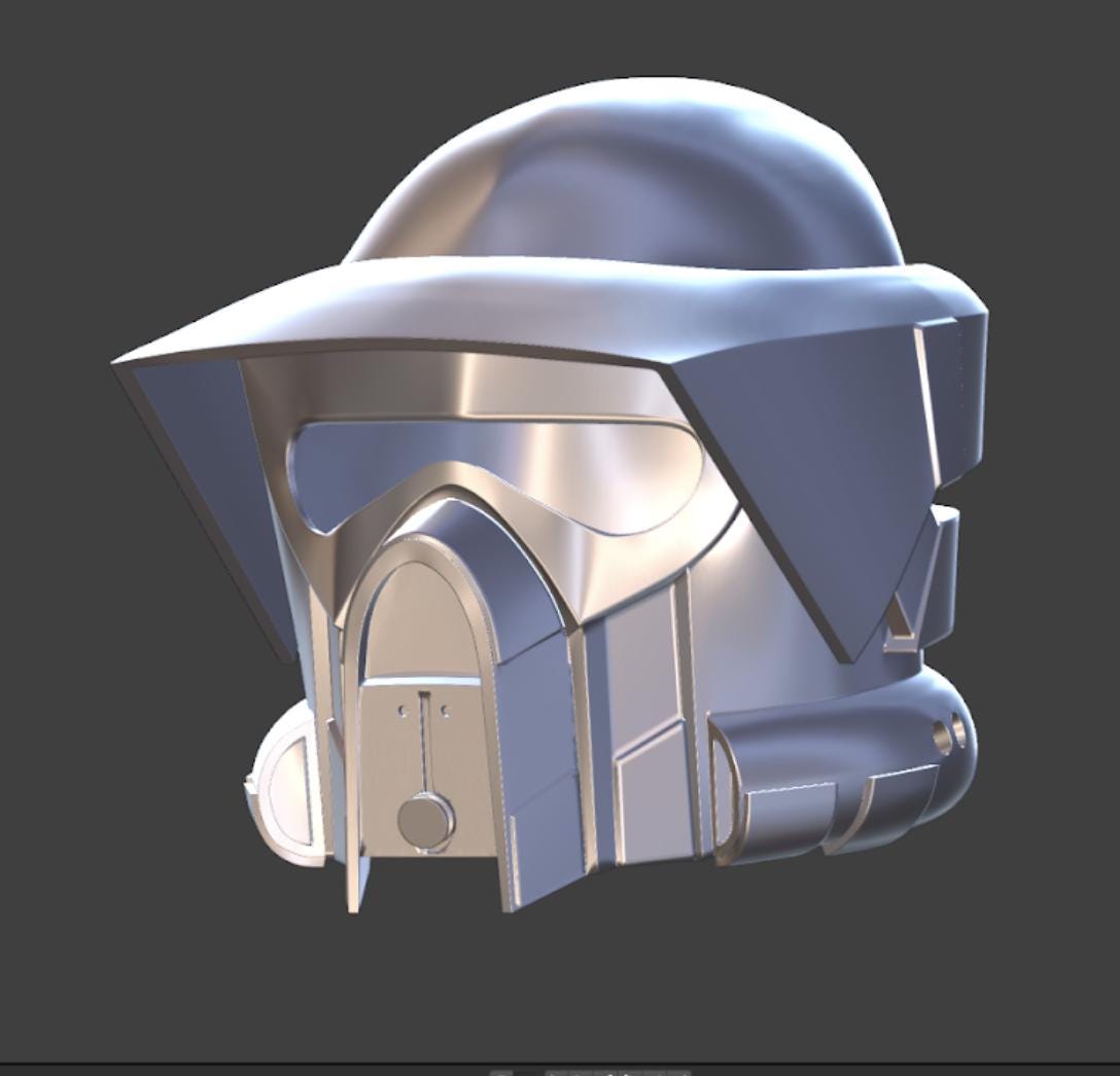 ARF Trooper Helmet 3D File - Star Wars Clone Wars (digital Download) - Etsy