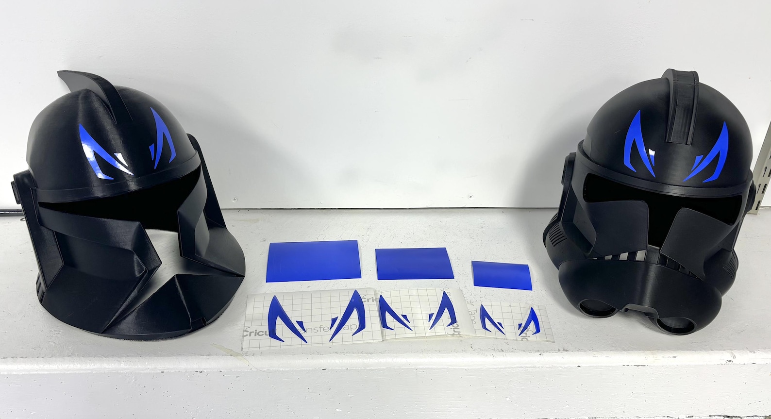 Custom Captain Rex Helmet Jaig Eyes Decal/stencil - Star Wars Clone ...