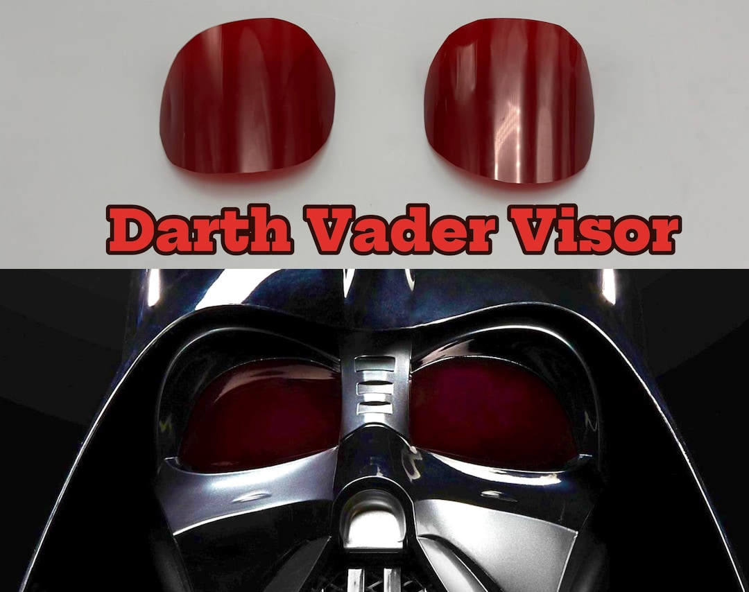 Darth Vader Visor Lens Star Wars Visor for Darth Vader Helmet Red or ...