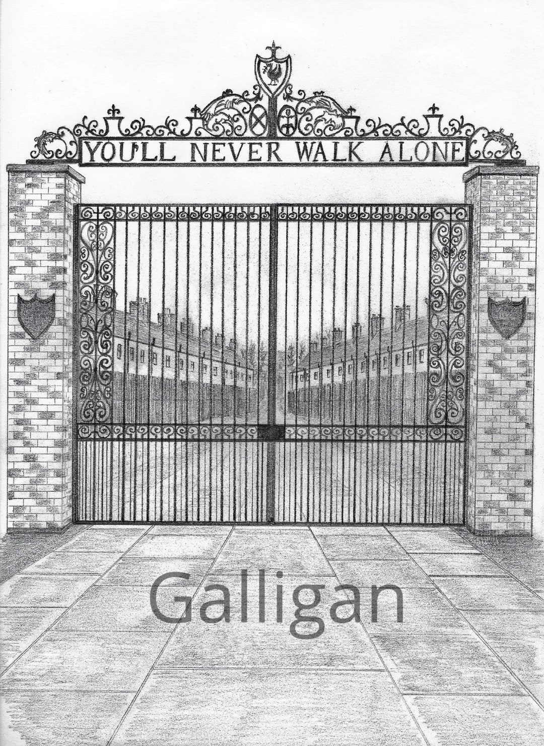 Liverpool FC Anfield Gates - Etsy