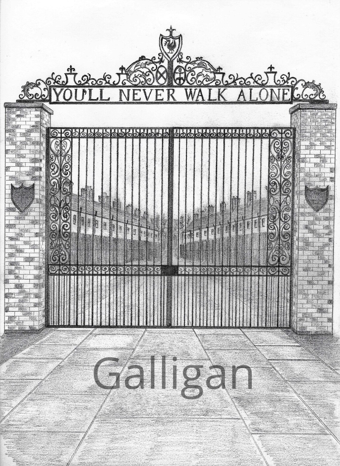 Liverpool FC Anfield Gates - Etsy Israel