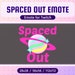 Twitch Emote | Spaced Out Shiny Planet | Funny Chat - Etsy