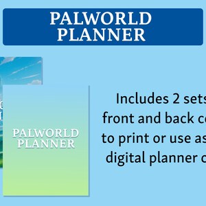 Palworld Planner - Paldeck Entry Guide | Goodnotes Template | Printable ...