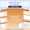 Dreamlight Valley Planner Set 1 Daily Checklist and Gift Guide Tracker ...