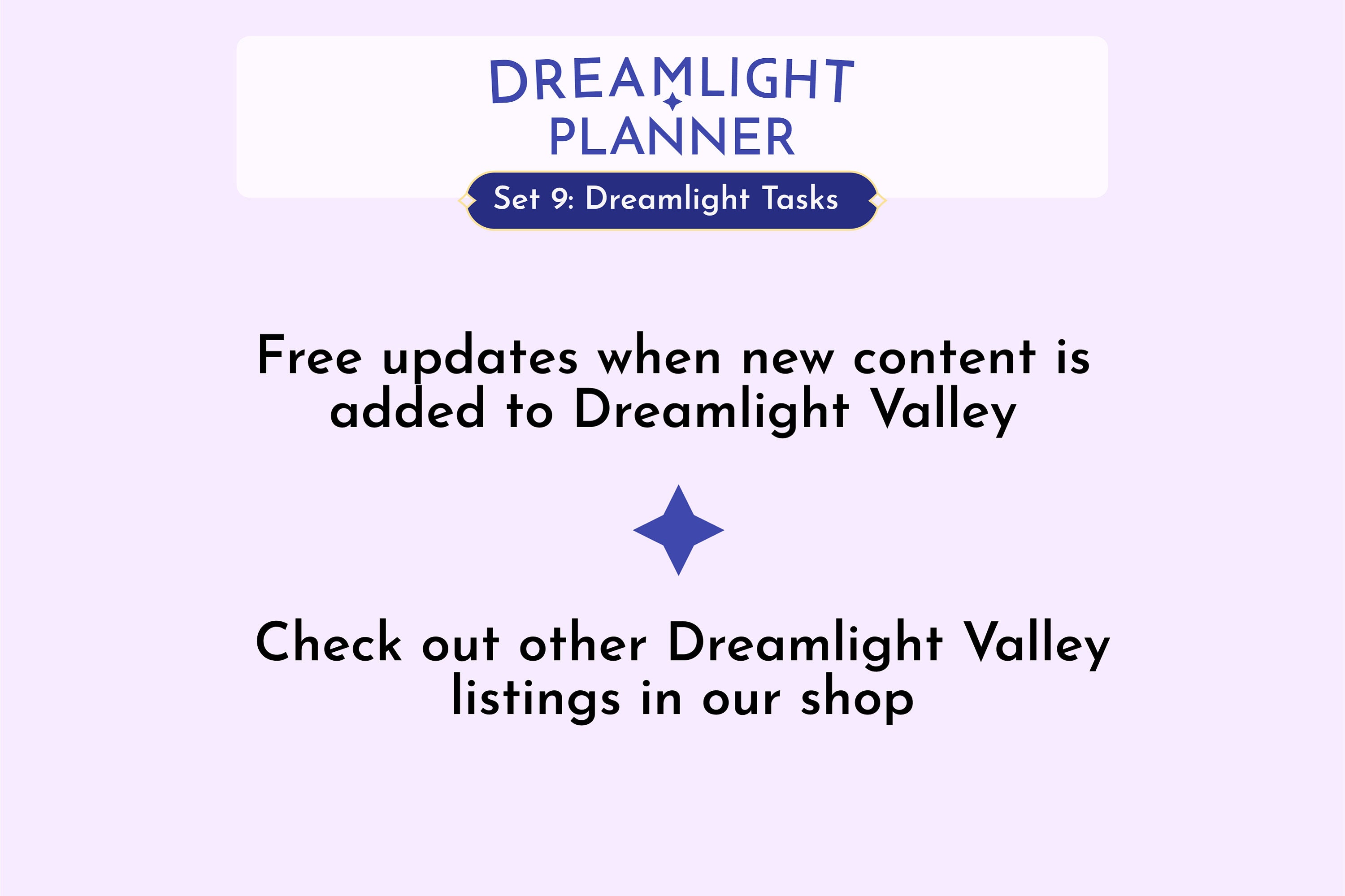 Dreamlight Valley Planner Set 9 Dreamlight Tasks Achievements Guide ...