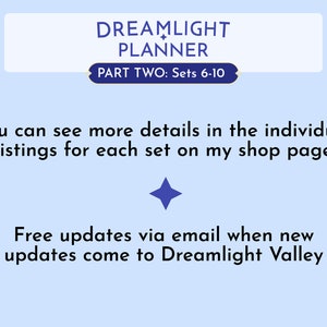 Dreamlight Valley Planner - Sets 6-10 Guide Tracker | Base Game Only ...