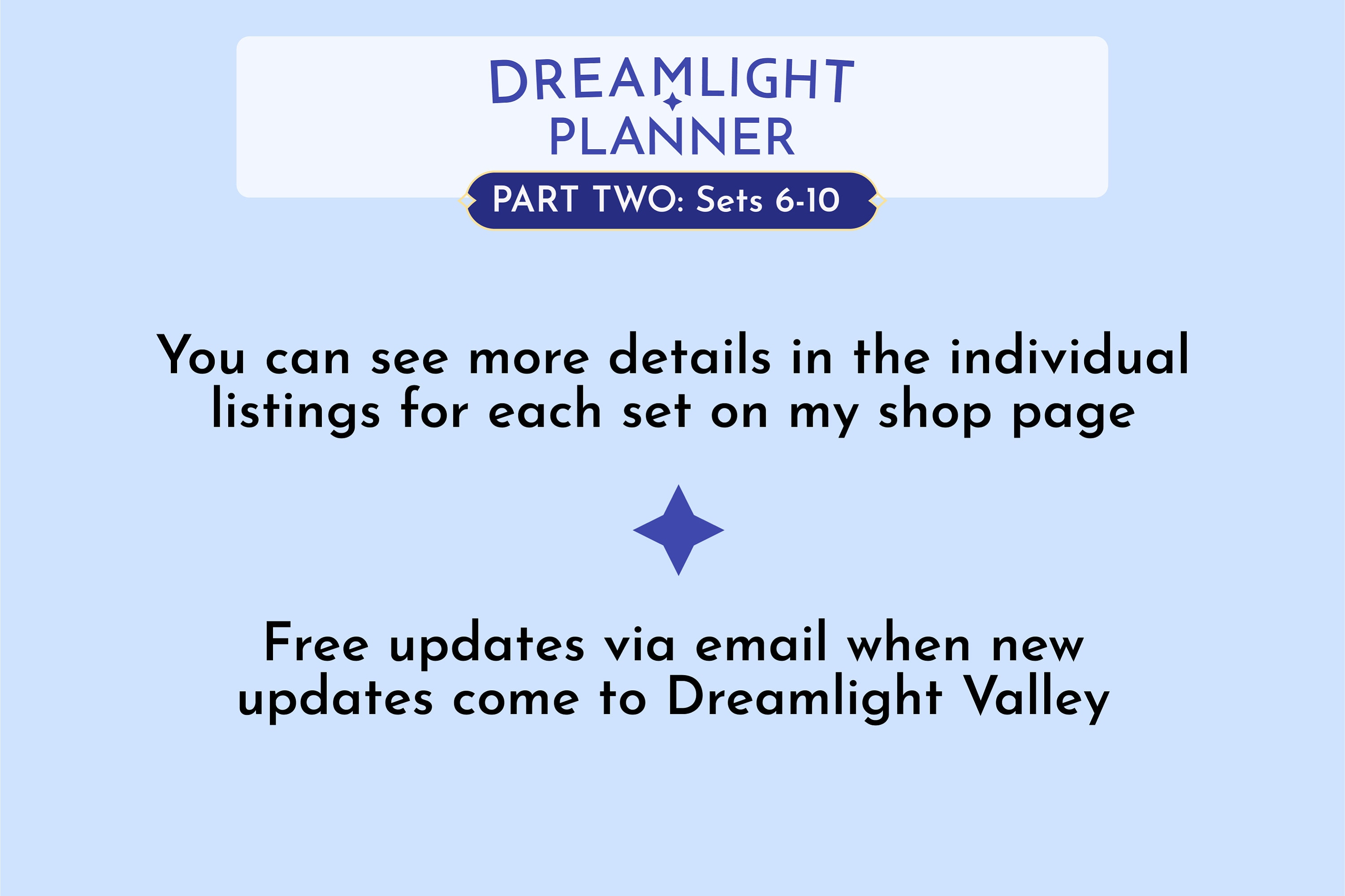 Dreamlight Valley Planner - Sets 6-10 Guide Tracker | Base Game Only ...