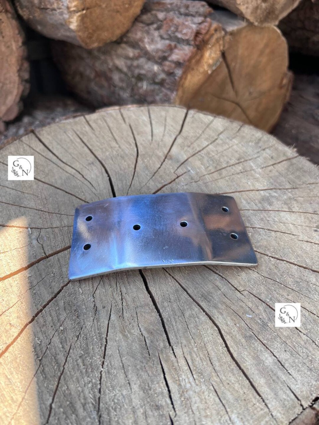 Mandalorian Aluminum Back Buckle, Mandalorian Costume, Aluminum Buckle ...