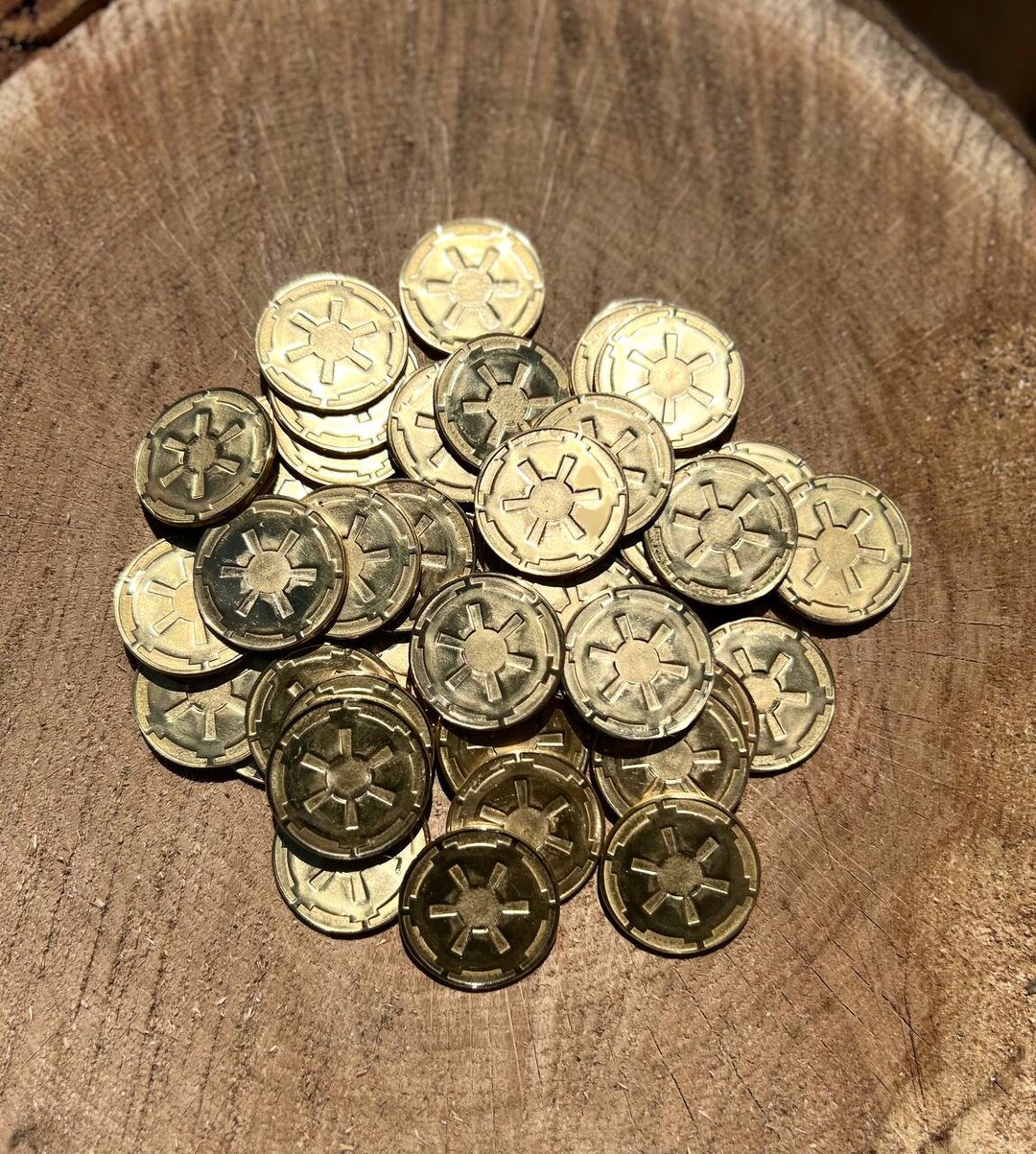 Set of Coins Star Wars Galaxy’s Edge Empire Imperial Crest, Star Wars ...