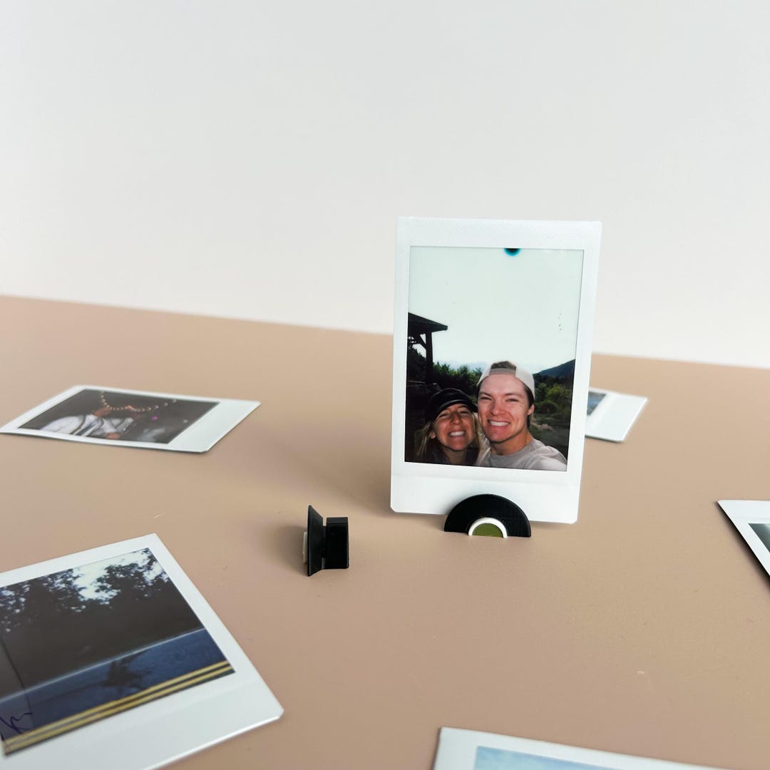 Retro Music Photo Stand Polaroid Picture Frame Vinyl Record Polaroid ...