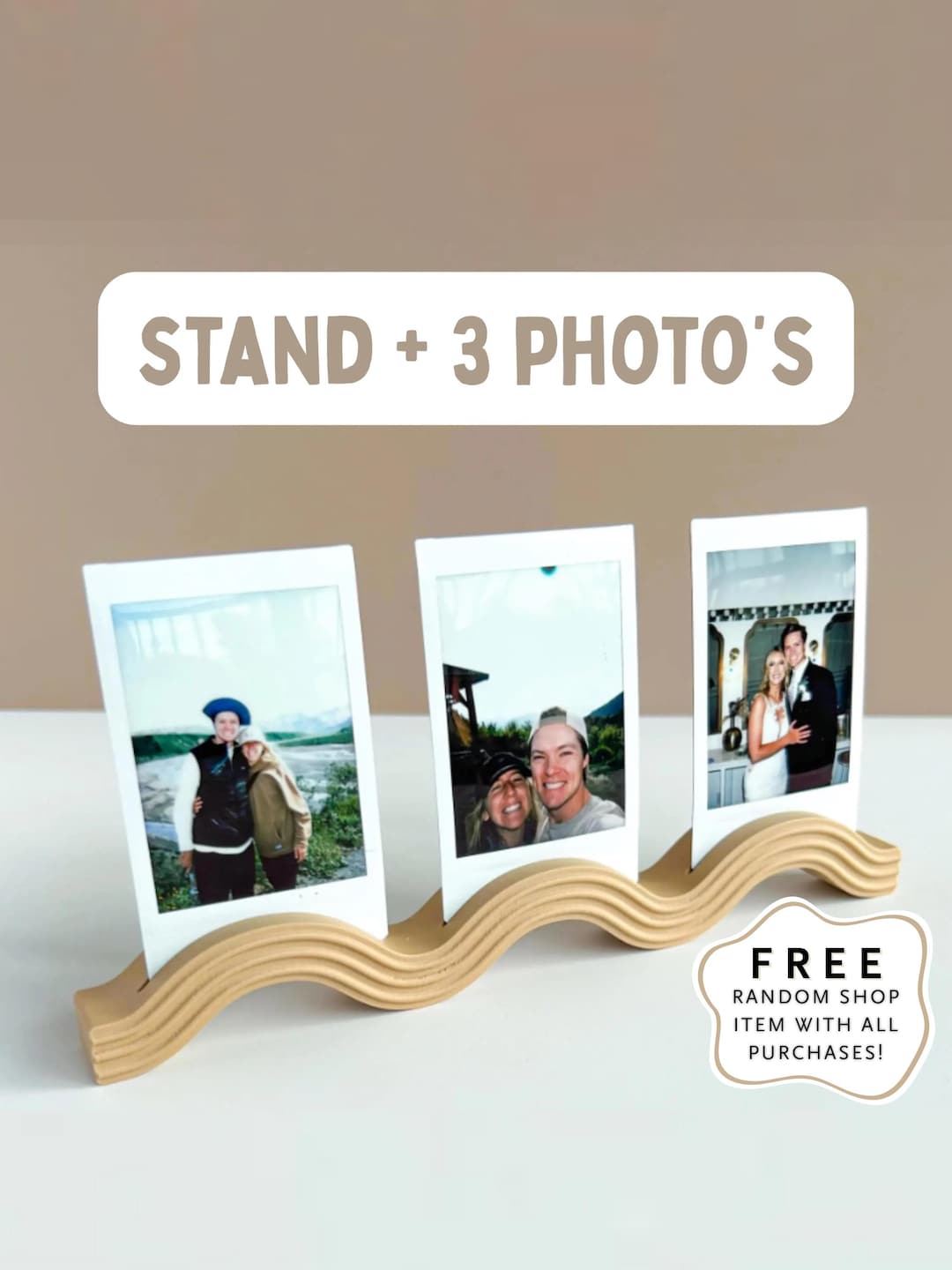 Polaroid Picture Stand for Instax Film Photos Gifted Fujifilm Instax ...