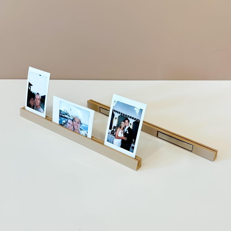 Fridge Magnet Photo Ledge Display Housewarming Gift Magnet Picture ...
