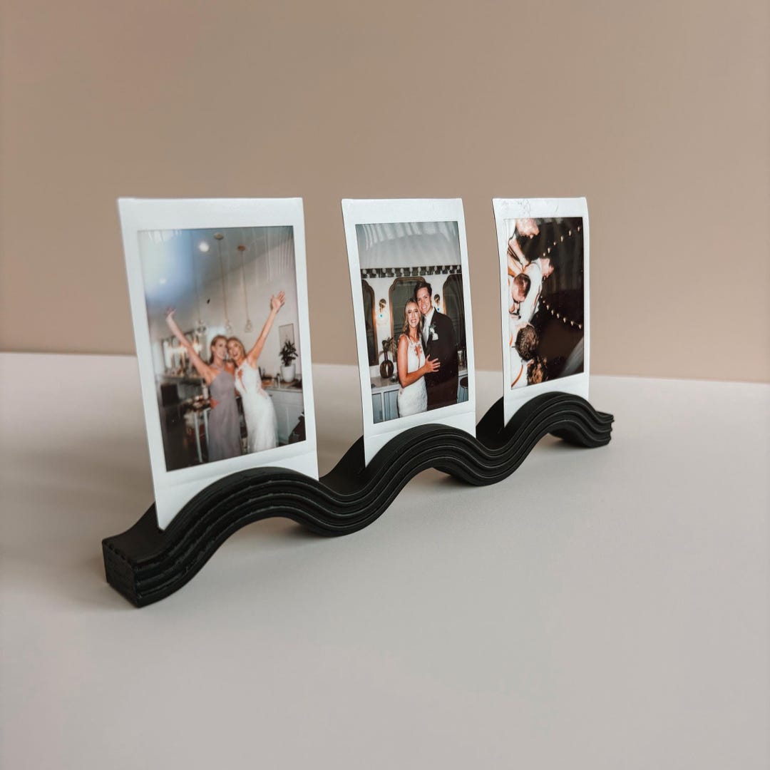 Bridesmaid Gift Modern Wave Arches Polaroid Memory Keepsake for Sisters ...