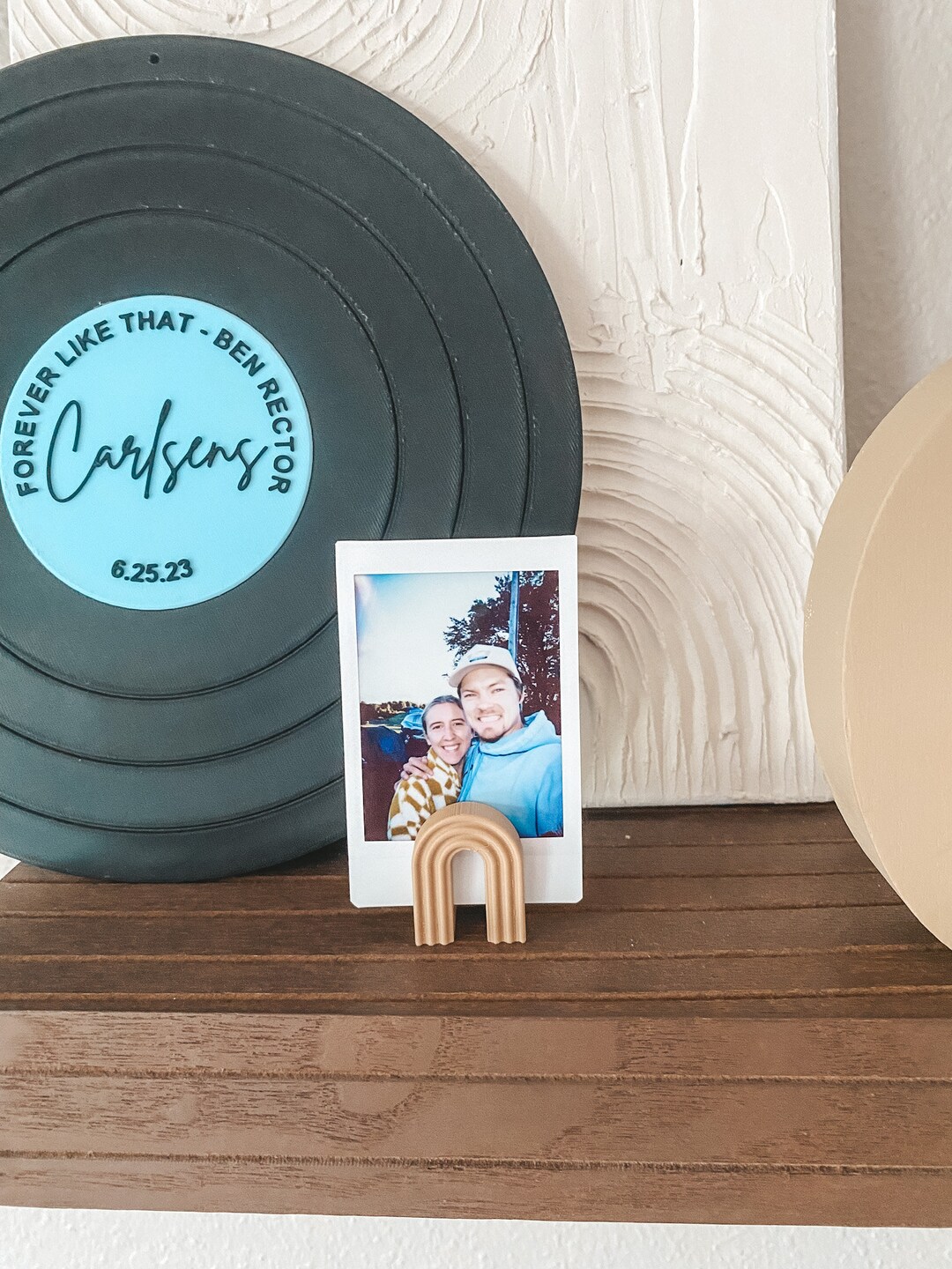 Arch Photo Polaroid Picture Stand for Women Minimalist Gift Picture ...