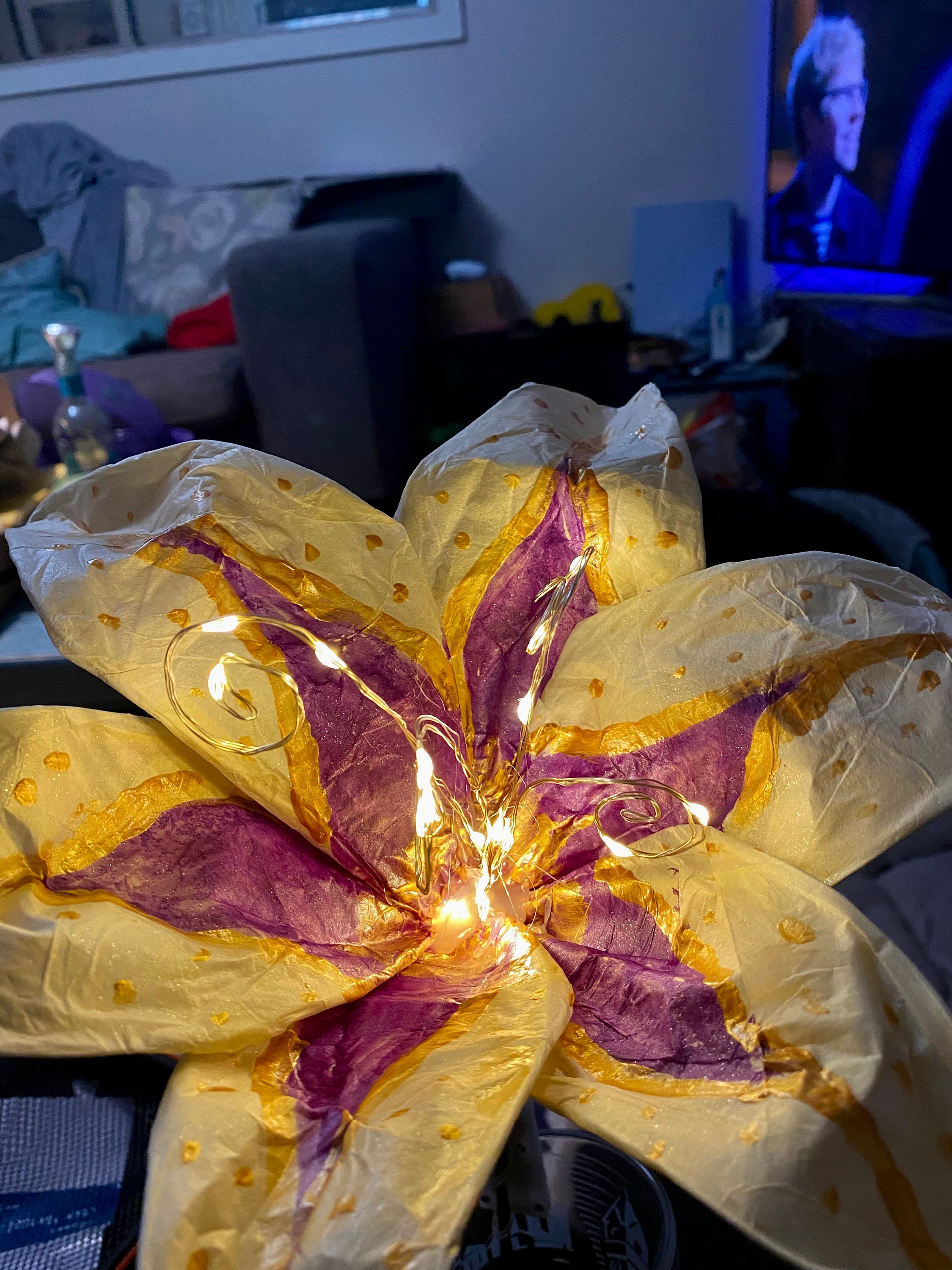 Magical Golden Flower Inspired by Disney's Tangled. - Etsy