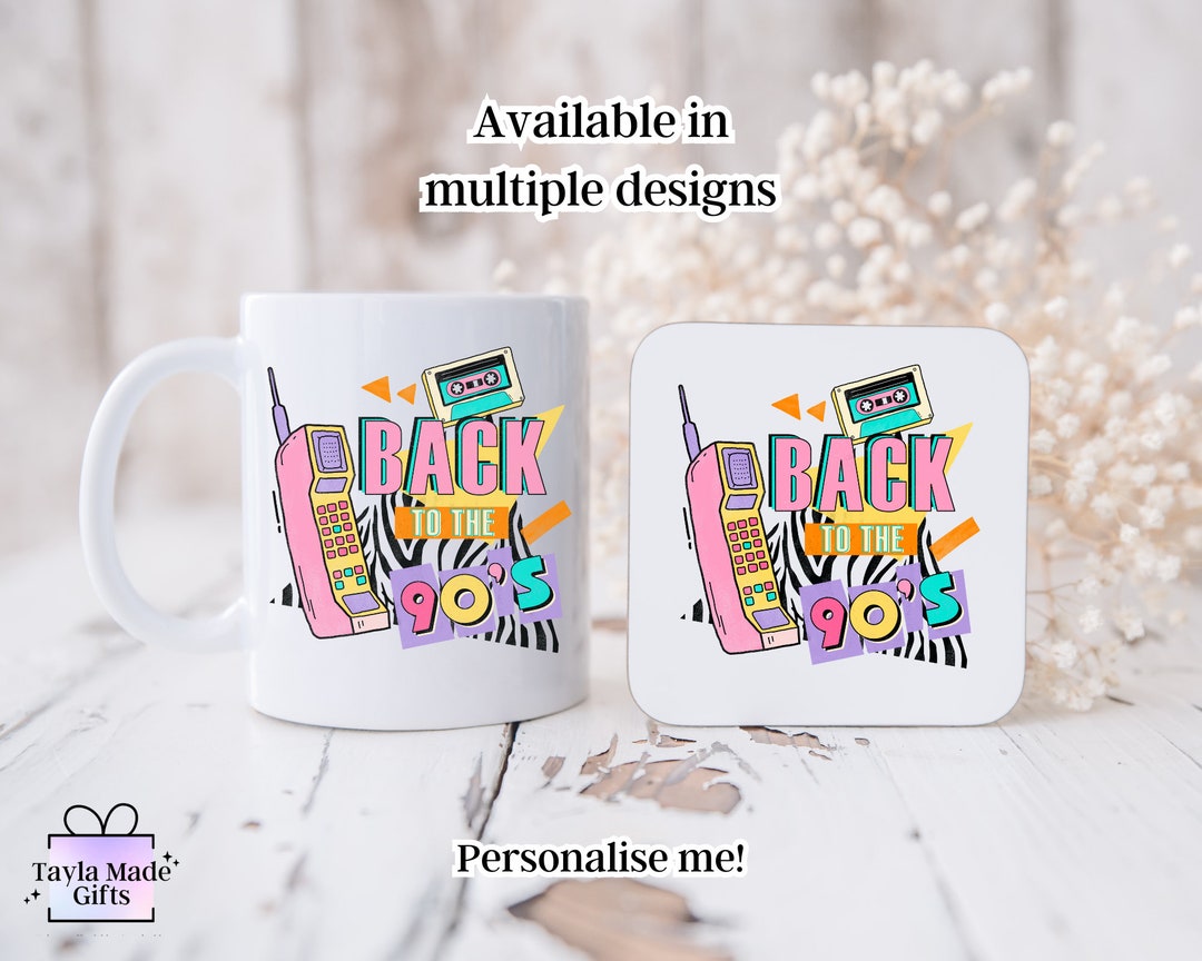 90s Mug 90s Babe 90s Icons 90s Toys 90s Tech Retro Mug 30th Birthday ...