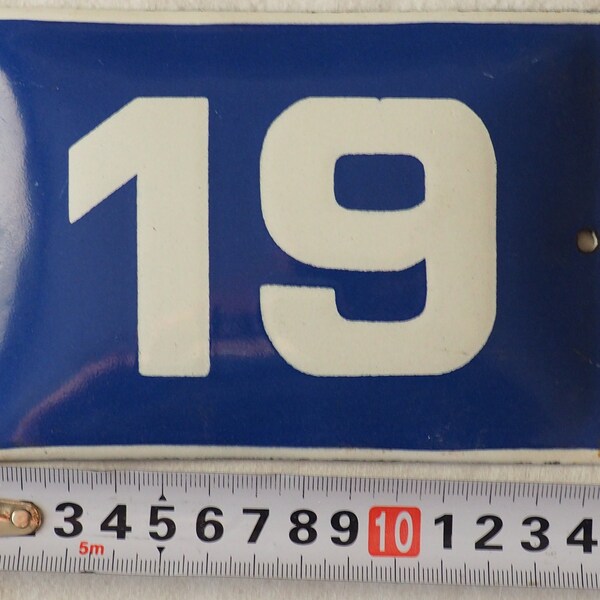 House Numbers Horizontal - Etsy