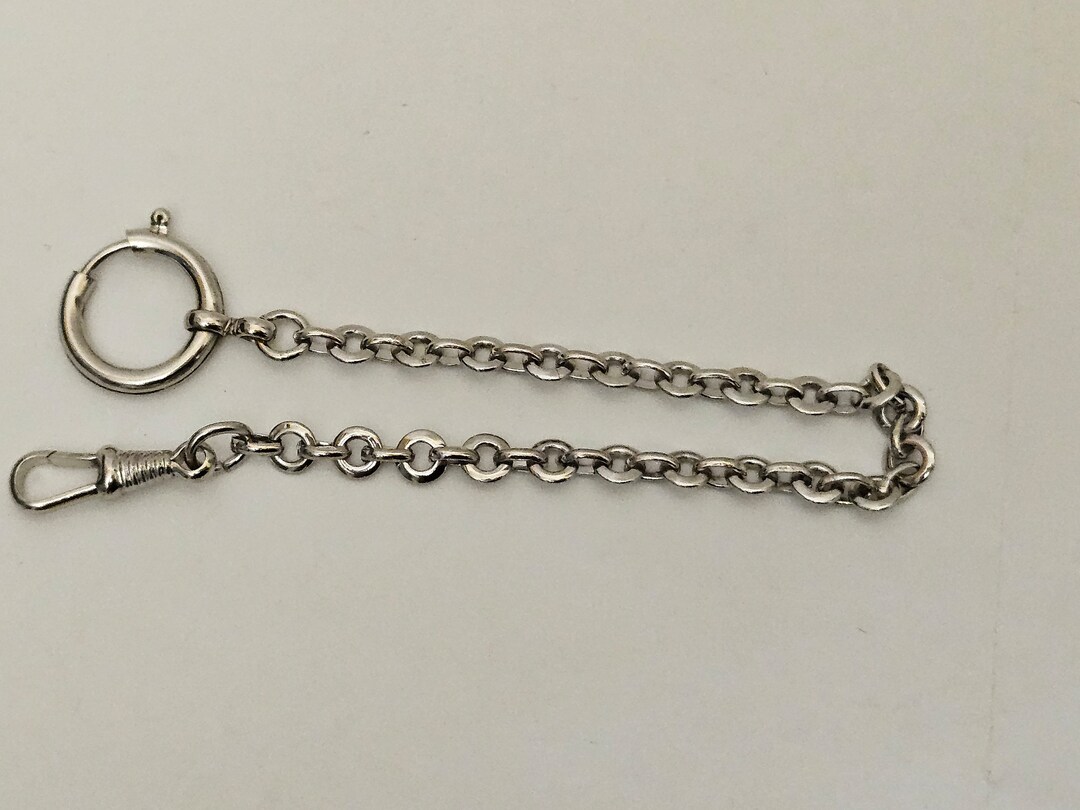 Antique Vintage Pocket Watch Chain Watch Holder Clip Very Rare ! (no.К7 ...