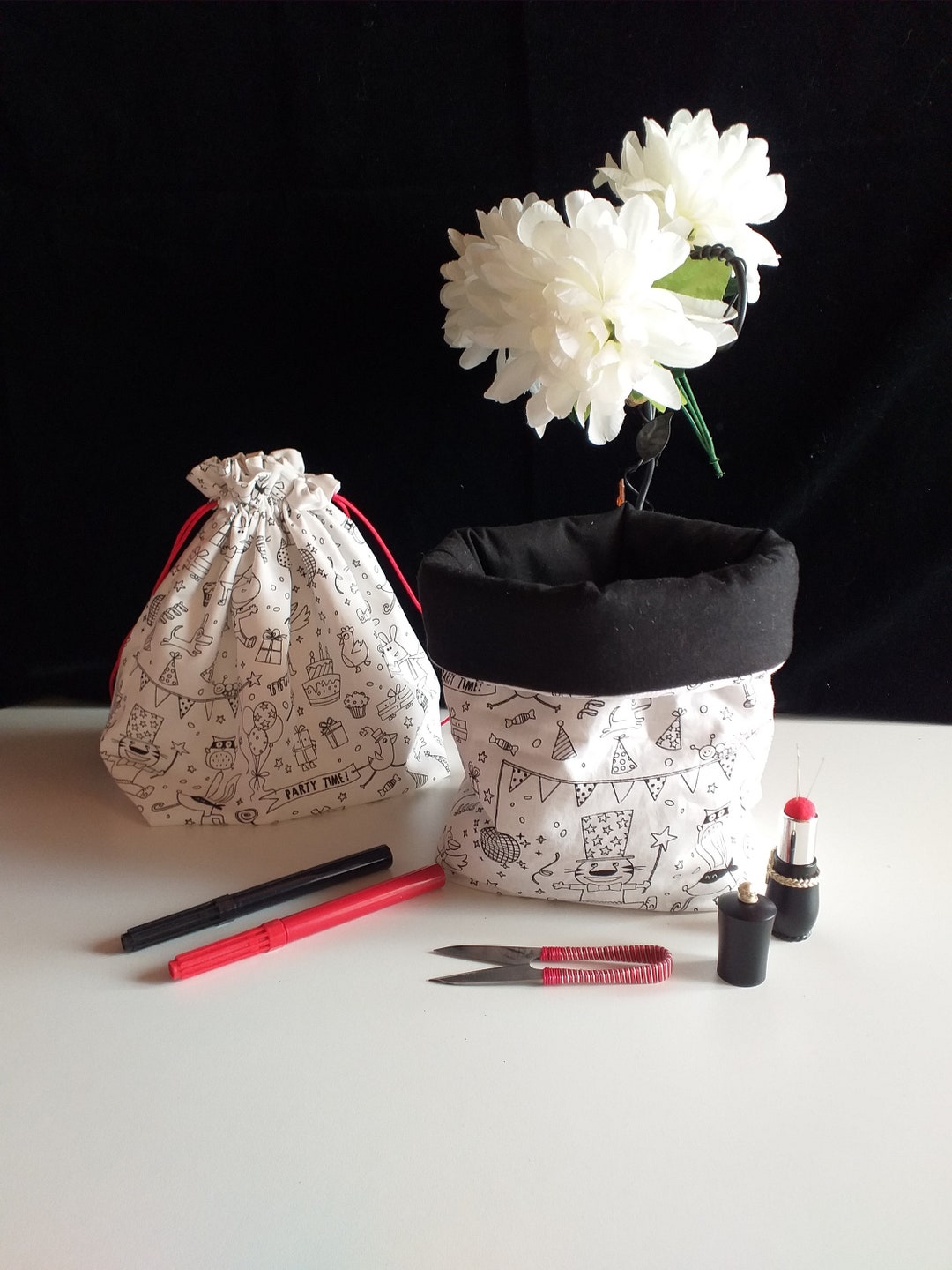 Coloring Pouch - Etsy