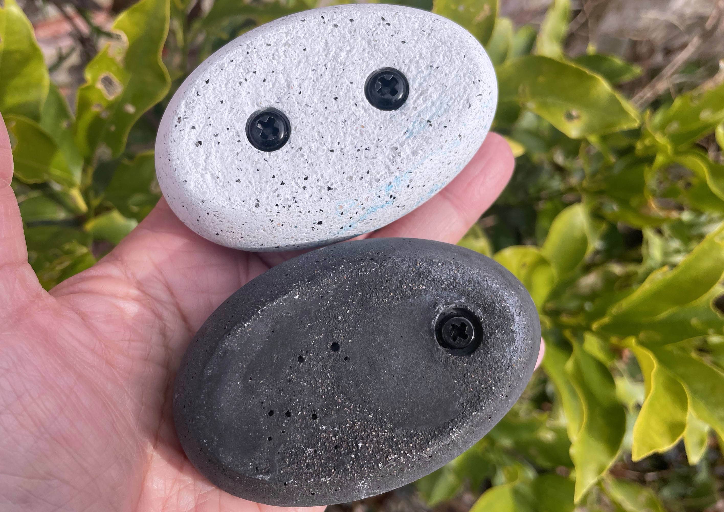 Cremation Art Stone/pebble Urn for Rock Painting, Cremation Memorial ...