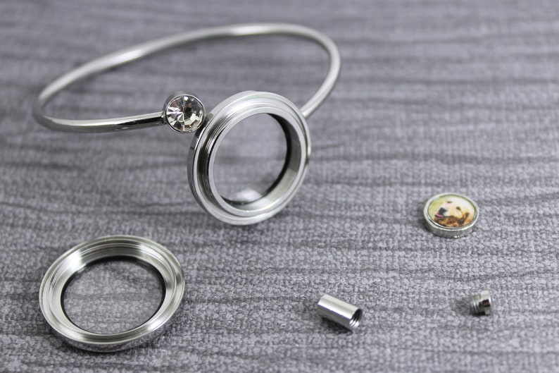 Fillable Glass Locket for Holding Precious Items Add-on - Etsy