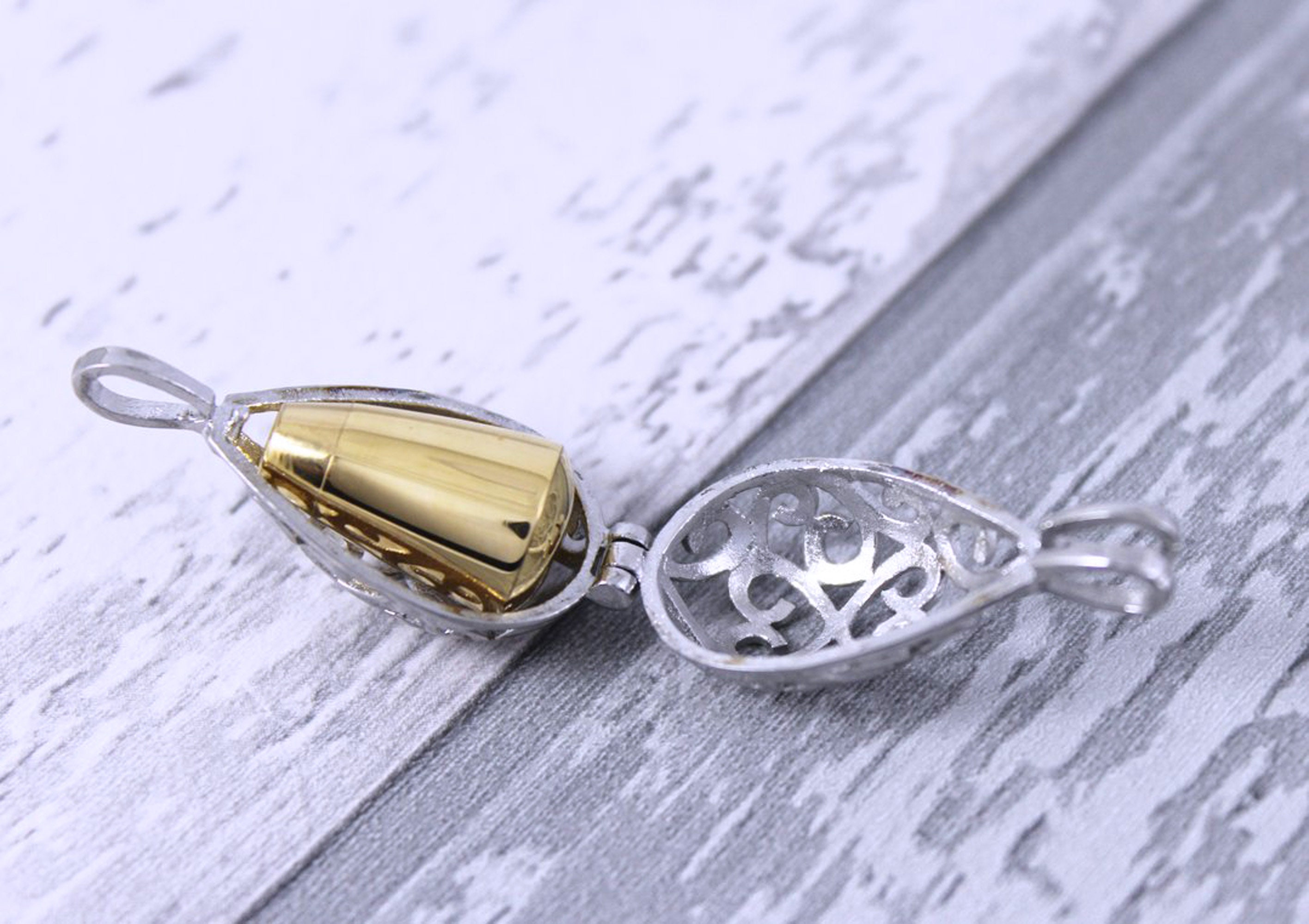 Teardrop Cage Locket Cremation Memorial Ashes Keepsake Urn - Etsy