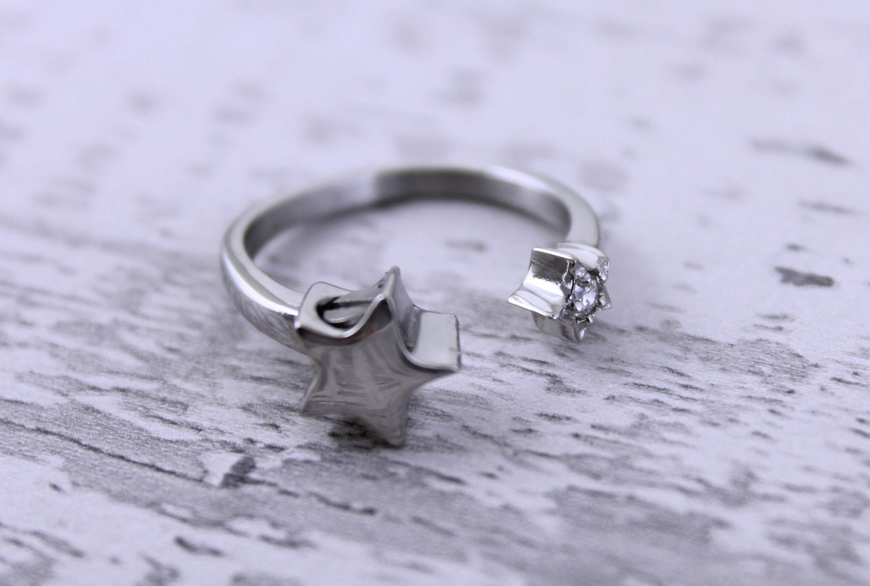 Sparkle Star Cremation Memorial Keepsake Urn Ring Bereavement | Etsy