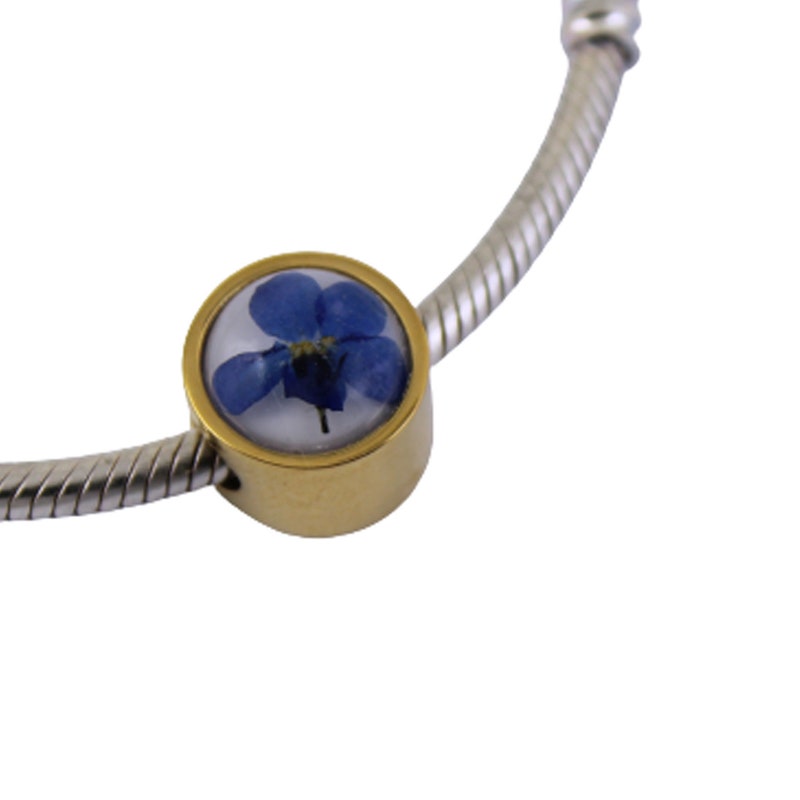 Forget Me Not Charm - Etsy