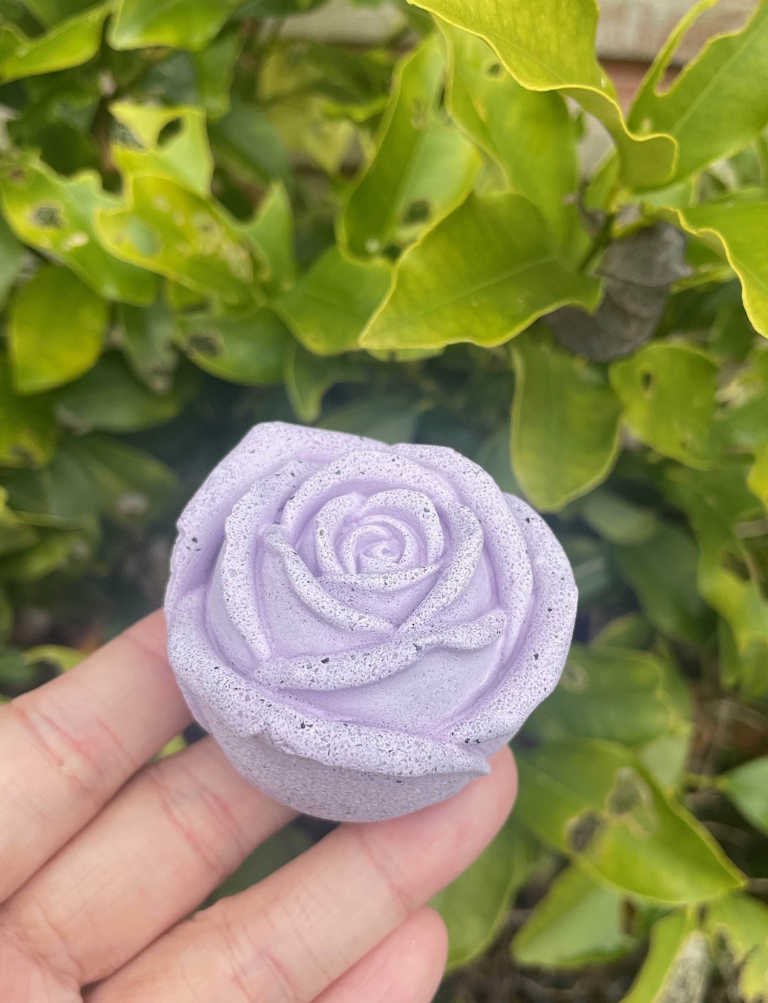 Rose Flower Cremation Memorial Ashes Keepsake Mini Urn, Outdoor Stone ...
