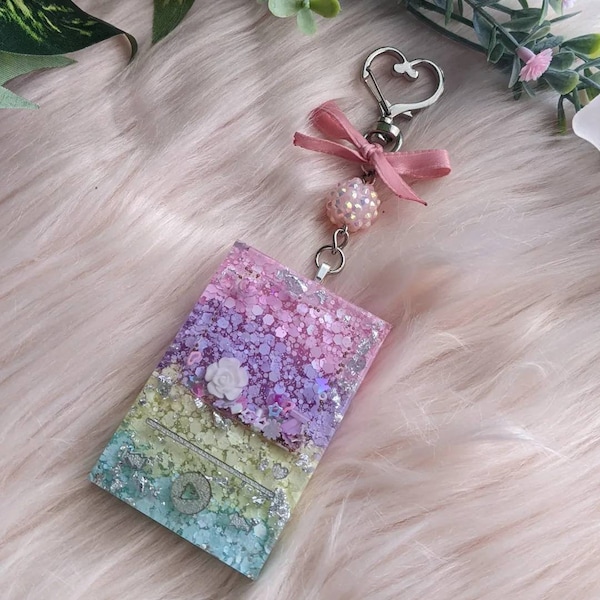 Resin Keychain - Etsy