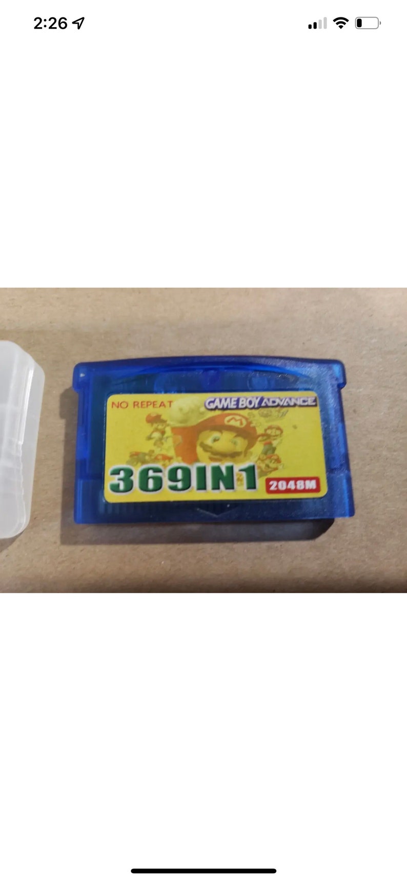 Gameboy Advance FREE SHIPPING Multicart 369 in 1 Gba Ds Dsi - Etsy