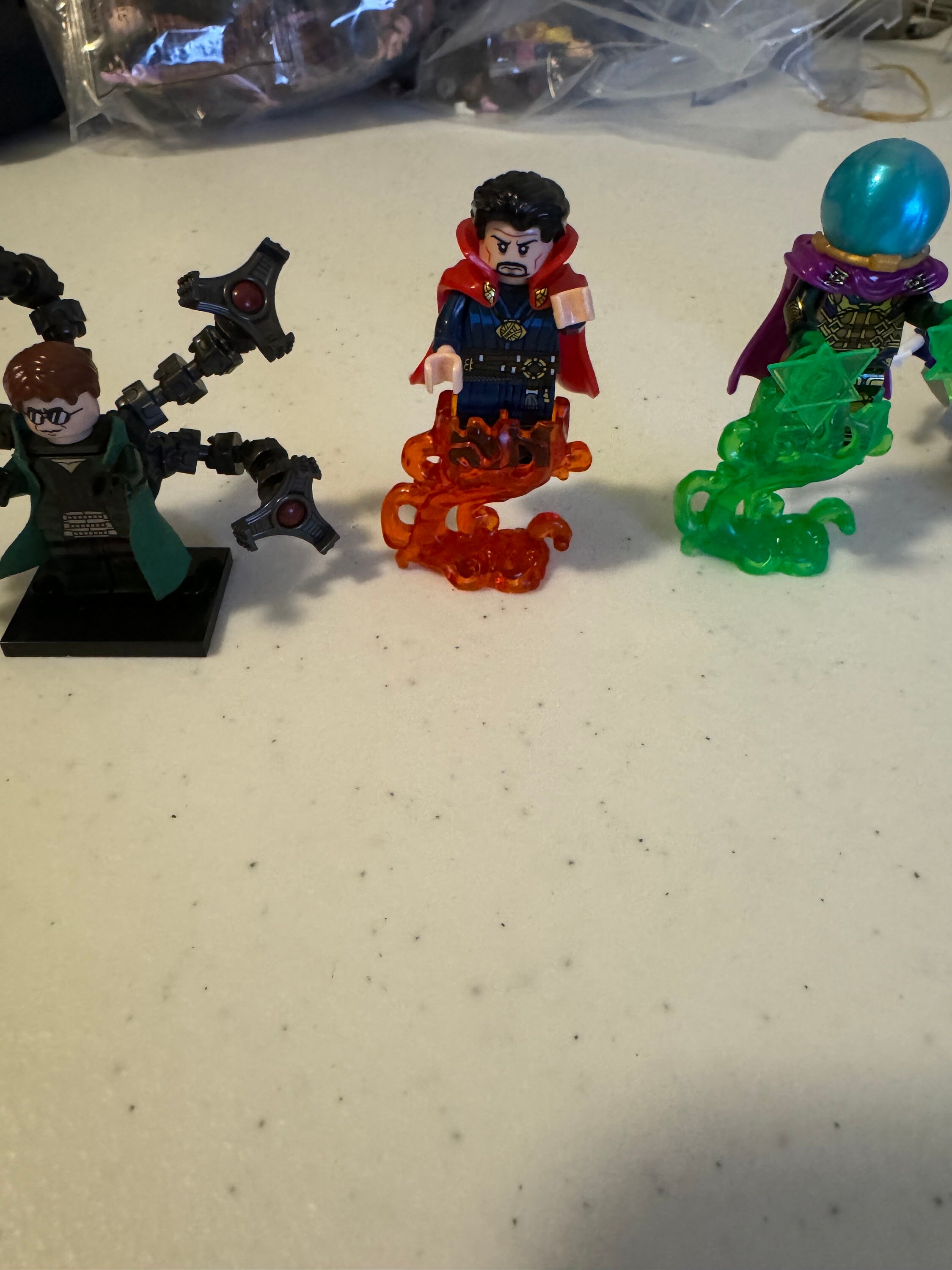 Custom Doctor Strange, Doctor Octavis,mysterio and Green Goblin With ...