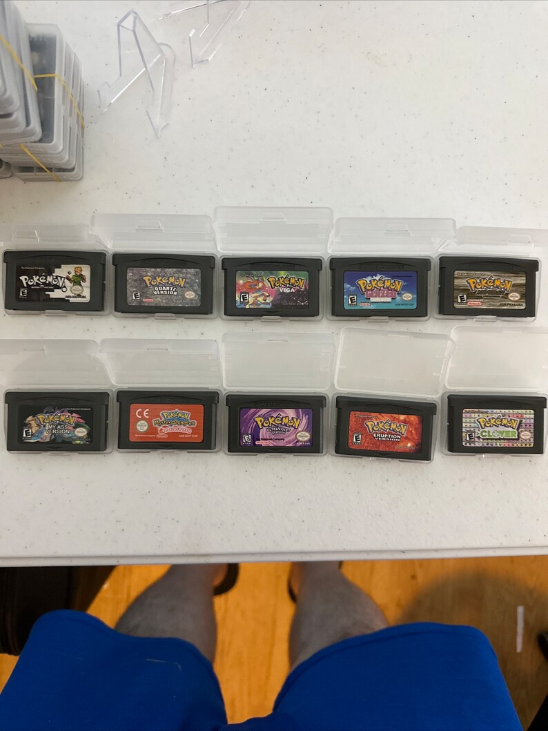 10 Fan Made Pokemon Gameboy Advance Games - Etsy