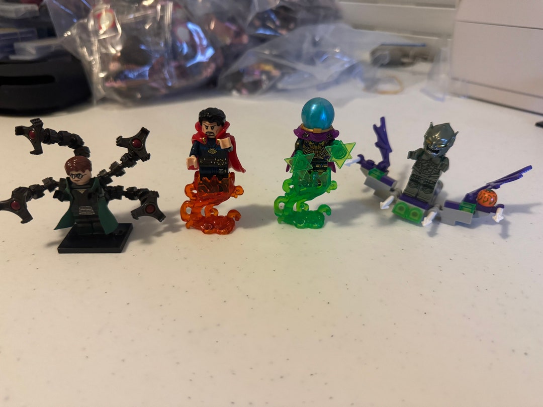 Custom Doctor Strange, Doctor Octavis,mysterio and Green Goblin With ...