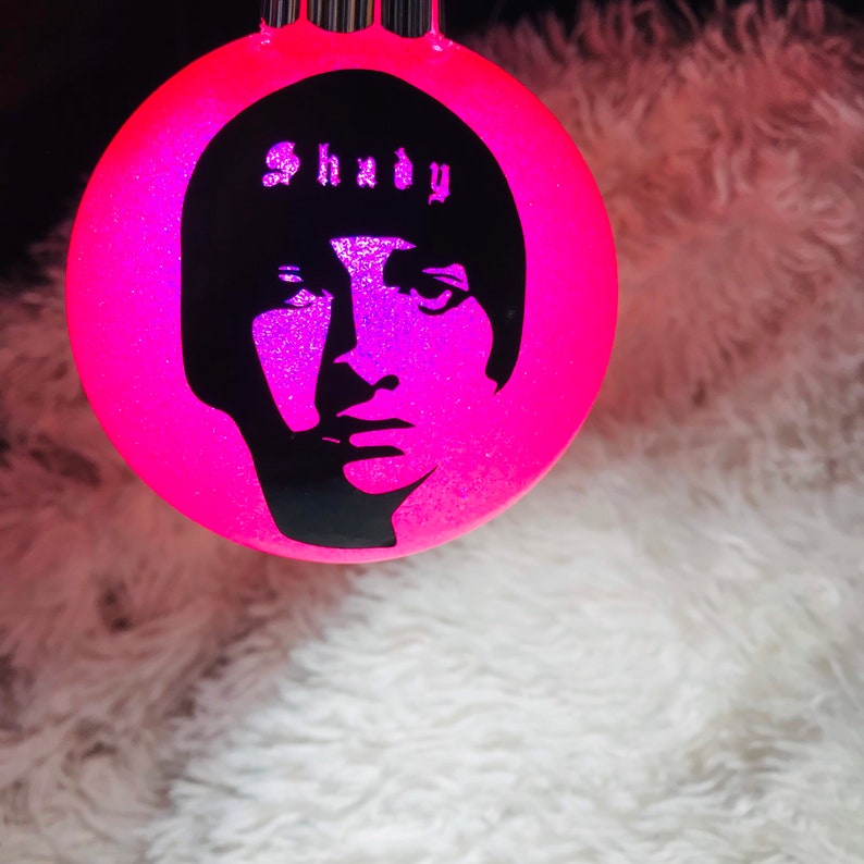 Rapper-inspired Glitter Christmas Ornament Hip Hop Rap - Etsy