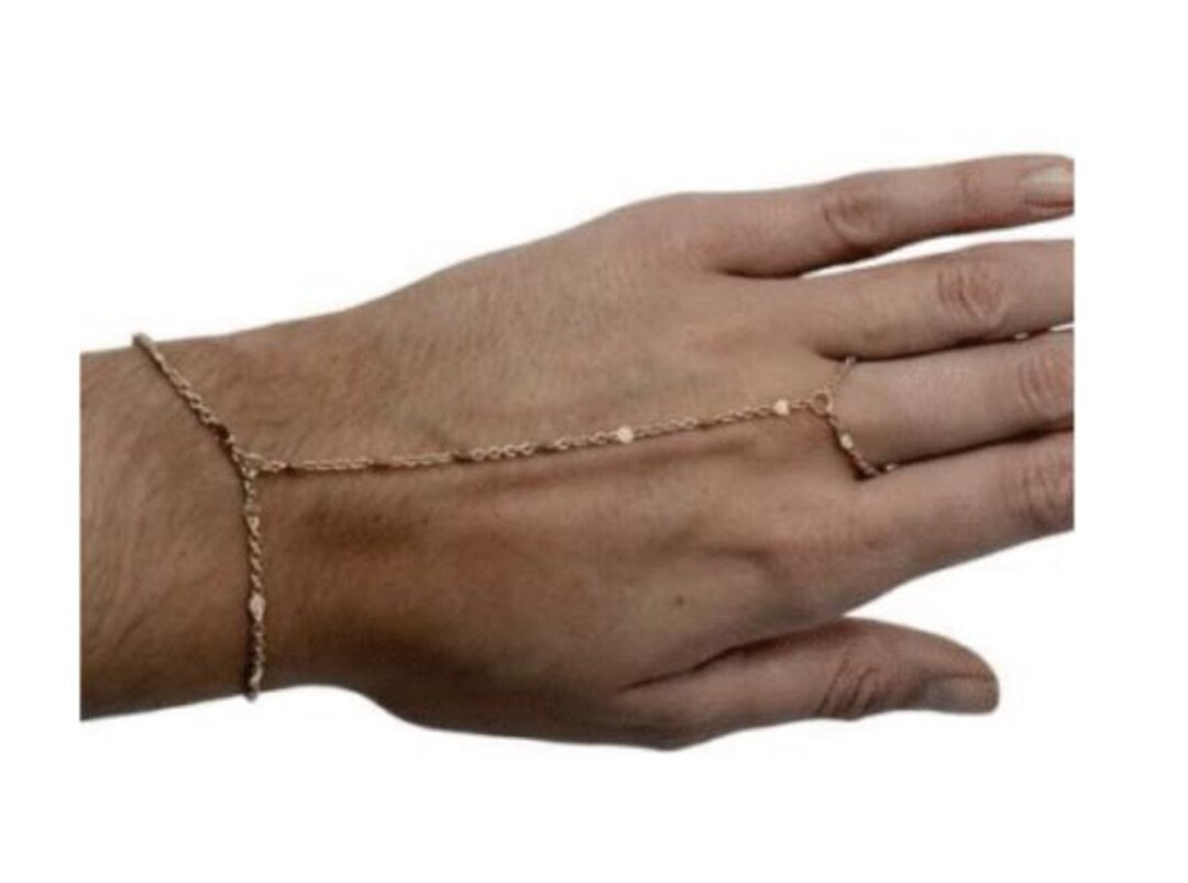 Disc Hand Chain - Etsy