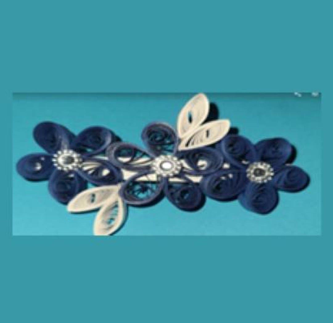 Quilling Kit: Barrette Kit HA#106 - Etsy