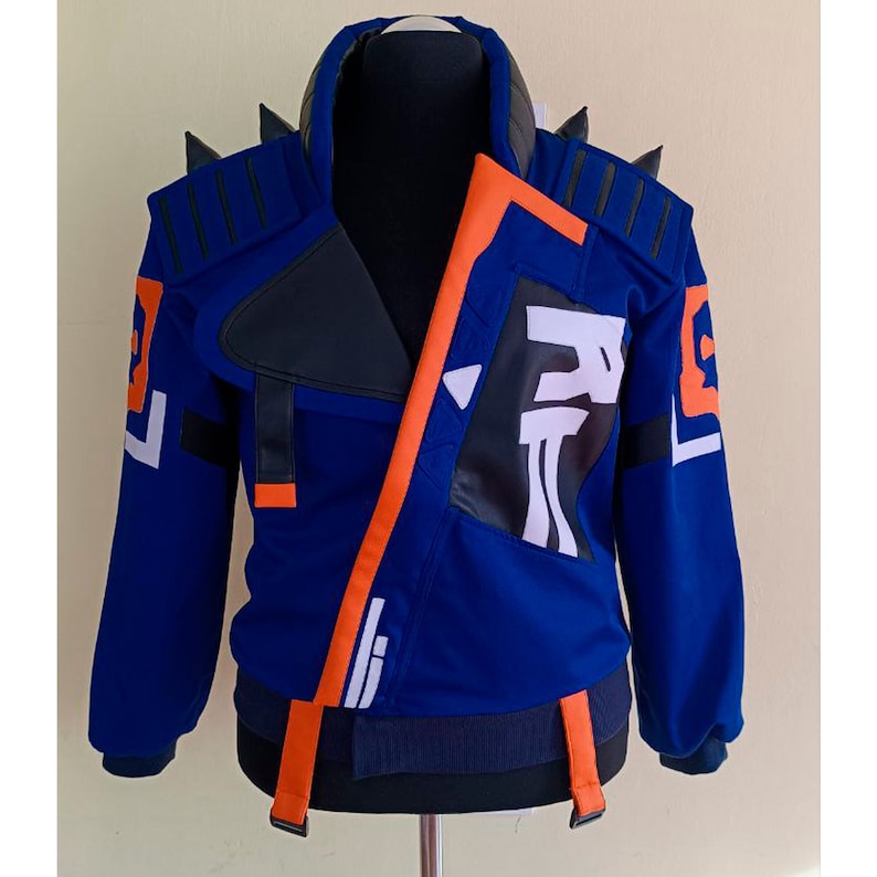 Made to Order Valorant Yoru Cosplay. Blue Jacket. Cosplay Costume ...