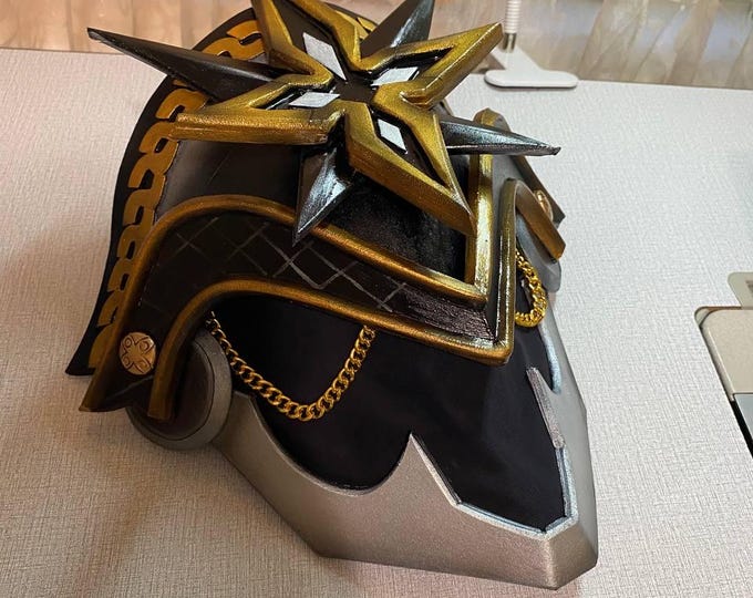 Capitano Helmet for Cosplay. Genshin Impact. Cosplay Mask. Il Capitano ...
