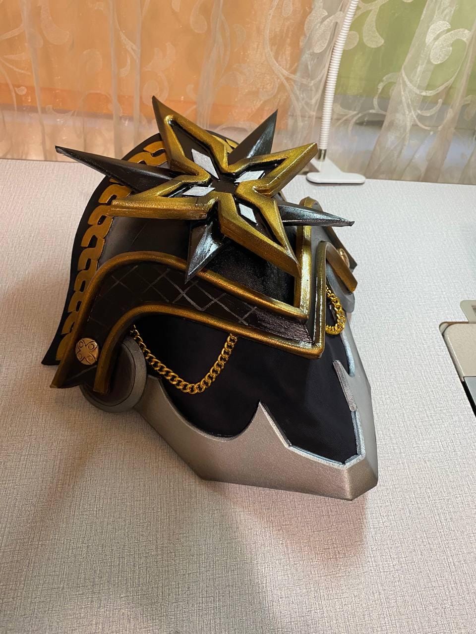 Capitano Helmet for Cosplay. Genshin Impact. Cosplay Mask. Il Capitano ...
