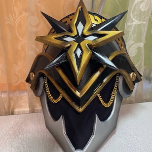 Capitano Helmet for Cosplay. Genshin Impact. Cosplay Mask. Il Capitano ...