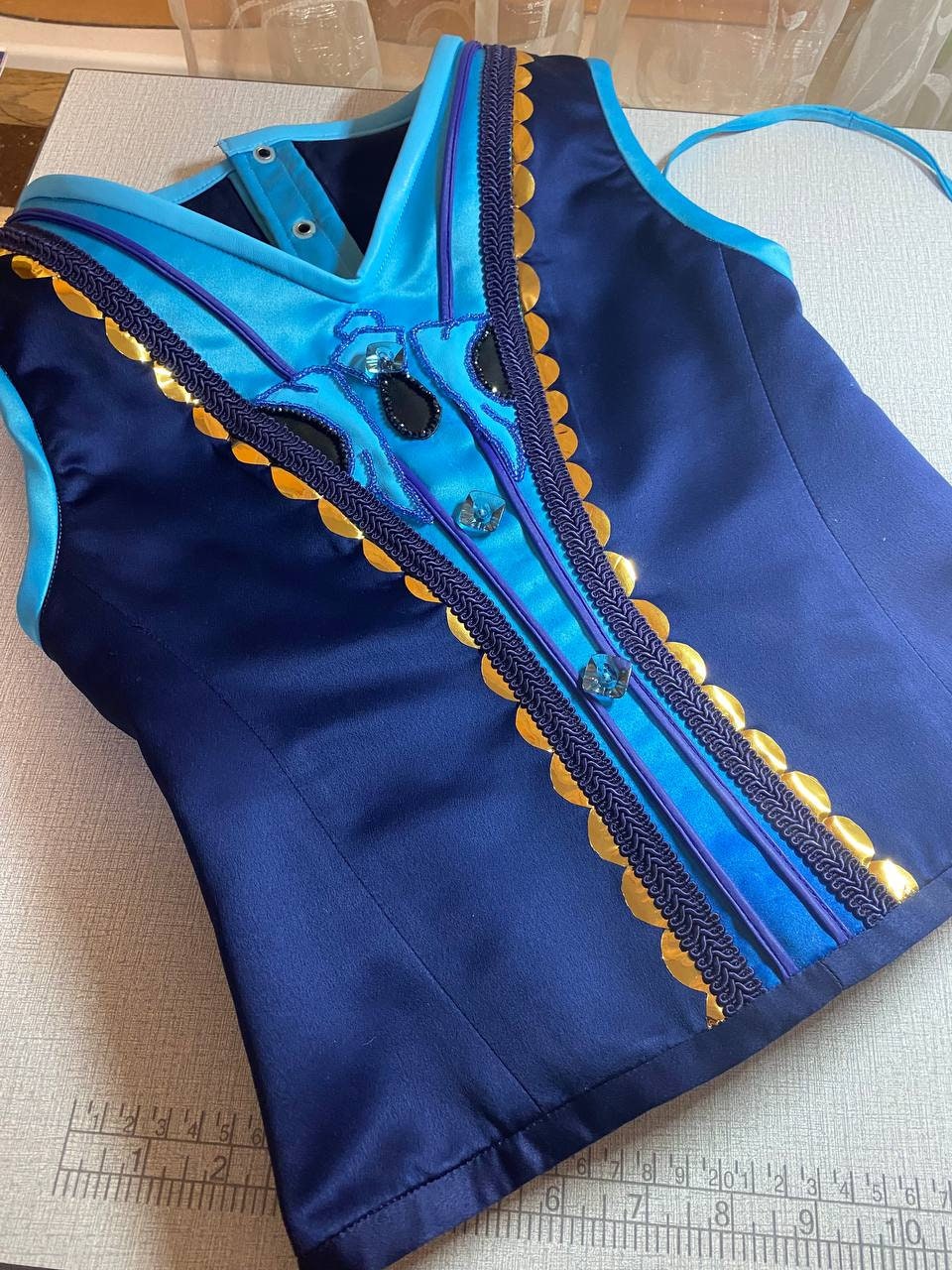 Made to Order Neuvillette Corset for Cosplay. Genshin Impact. Сustom ...