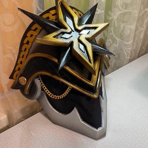 Capitano Helmet for Cosplay. Genshin Impact. Cosplay Mask. Il Capitano ...