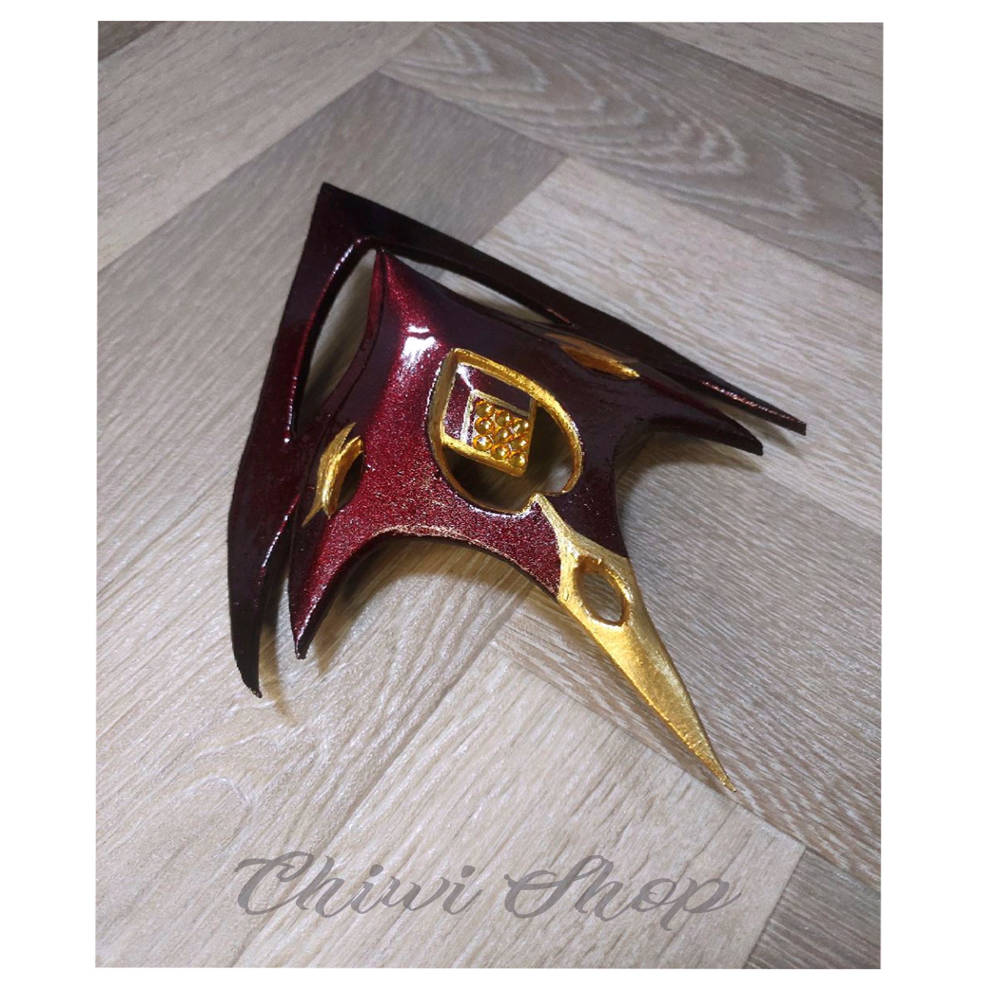 Tartaglia childe Mask for Cosplay. Genshin Impact - Etsy
